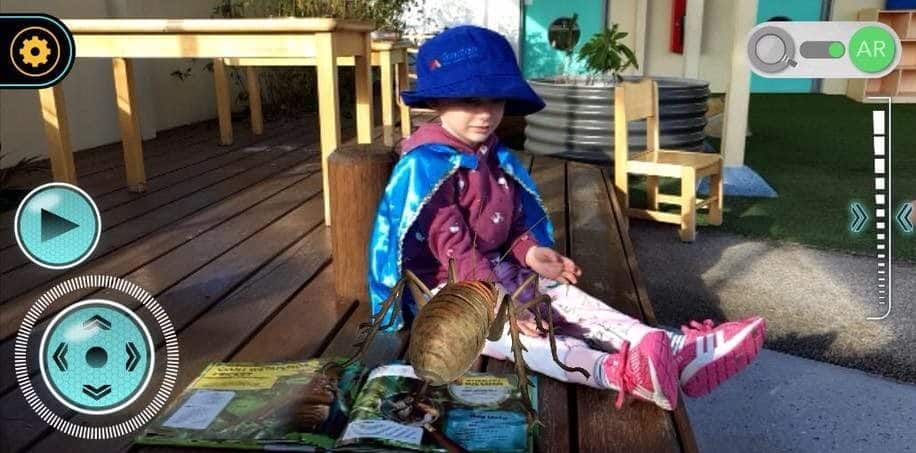 Children at Guardian Tempe Use Interactive Book and AR App to Explore Bugs