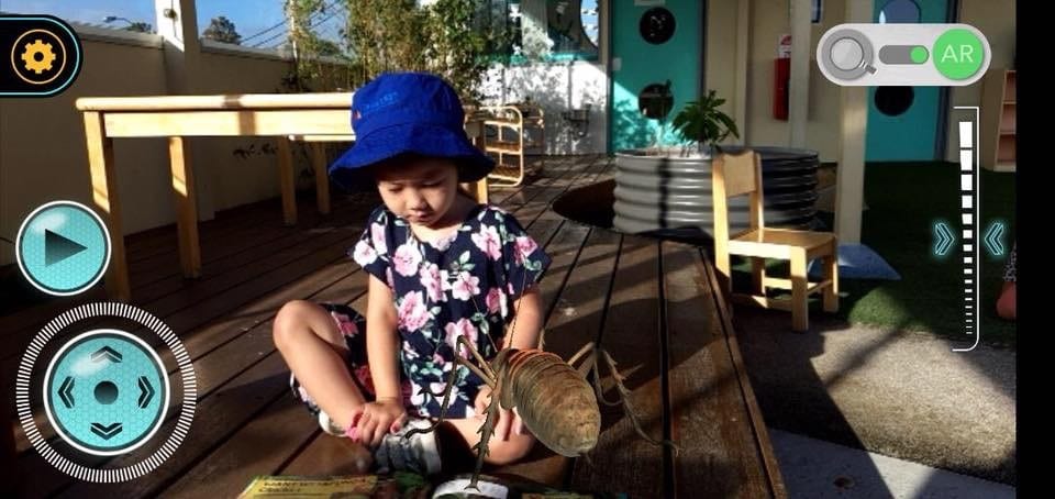 Children at Guardian Tempe Use Interactive Book and AR App to Explore Bugs
